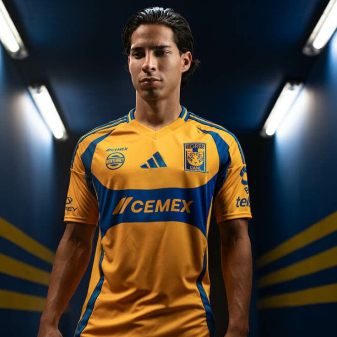 Tigres UANL 24/25 Home Player Issue Jersey – WOW SPORTS